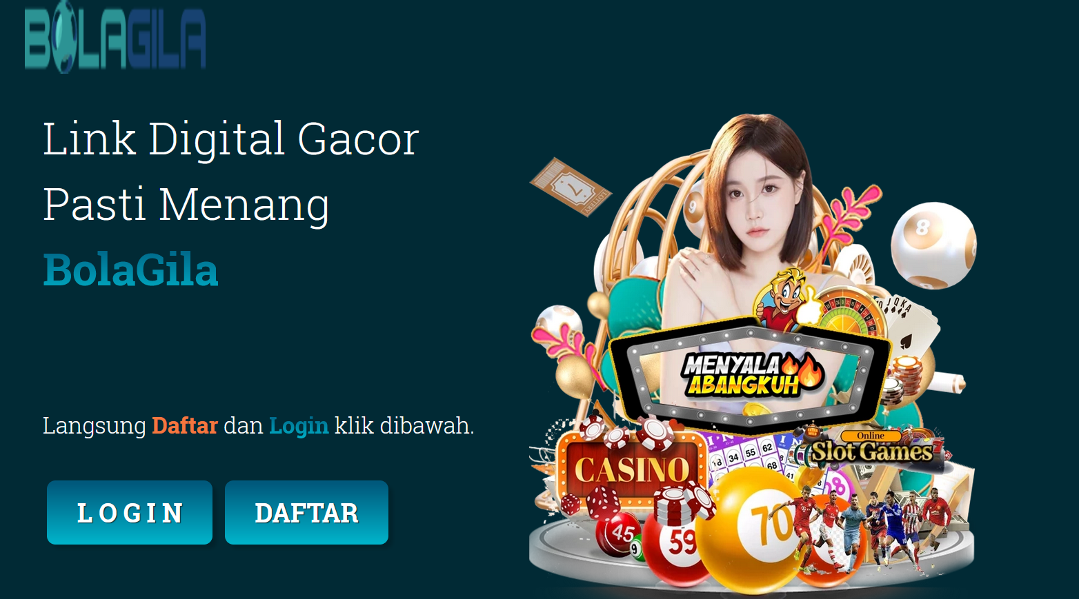 BolaGila - Website Judi Bola Dan Togel Online - M88